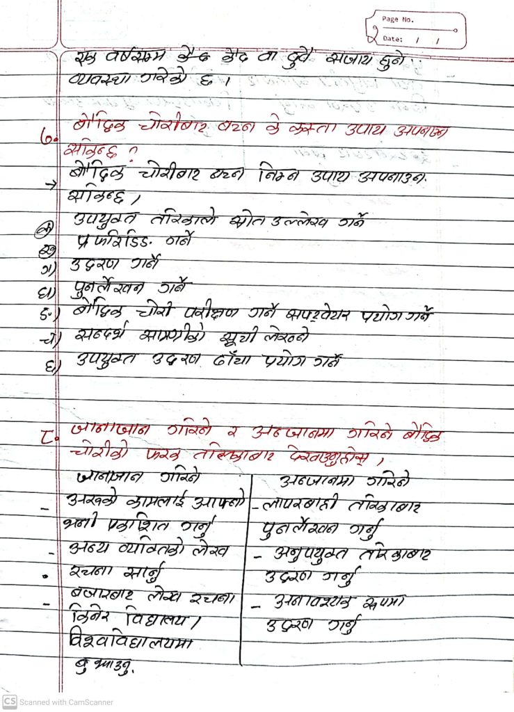 Chapter :1 Social Study and Life Skill Note/Class 12 - Your All Notes