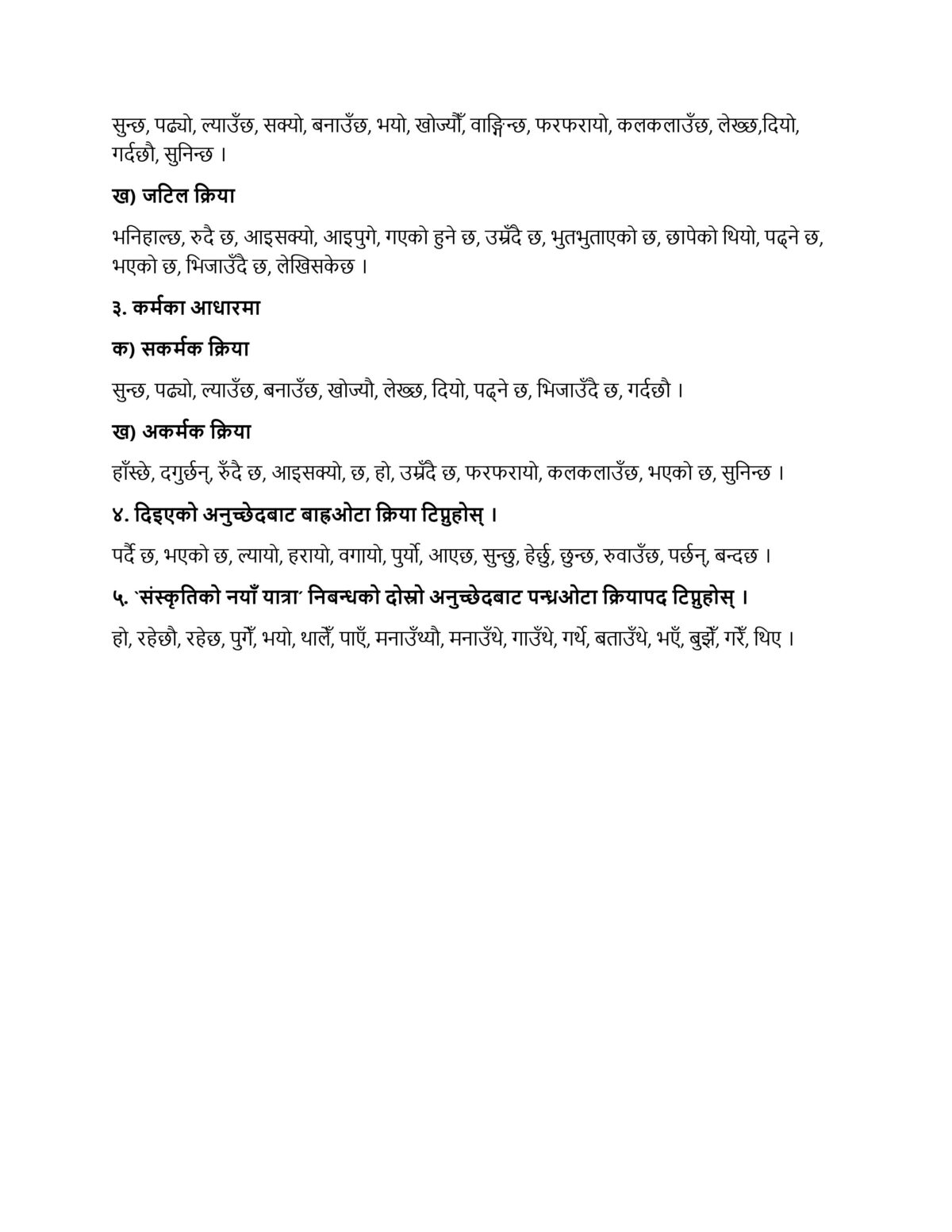 Sanskritiko Naya Yatra: Chapter 3: Class 11 Nepali: Complete Solution ...