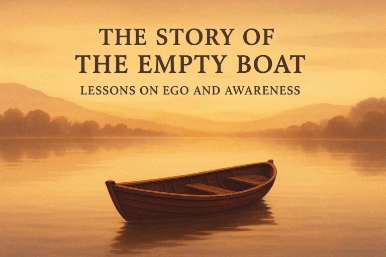 Osho’s Story of the Empty Boat: Awakening Beyond Ego and Illusion ...
